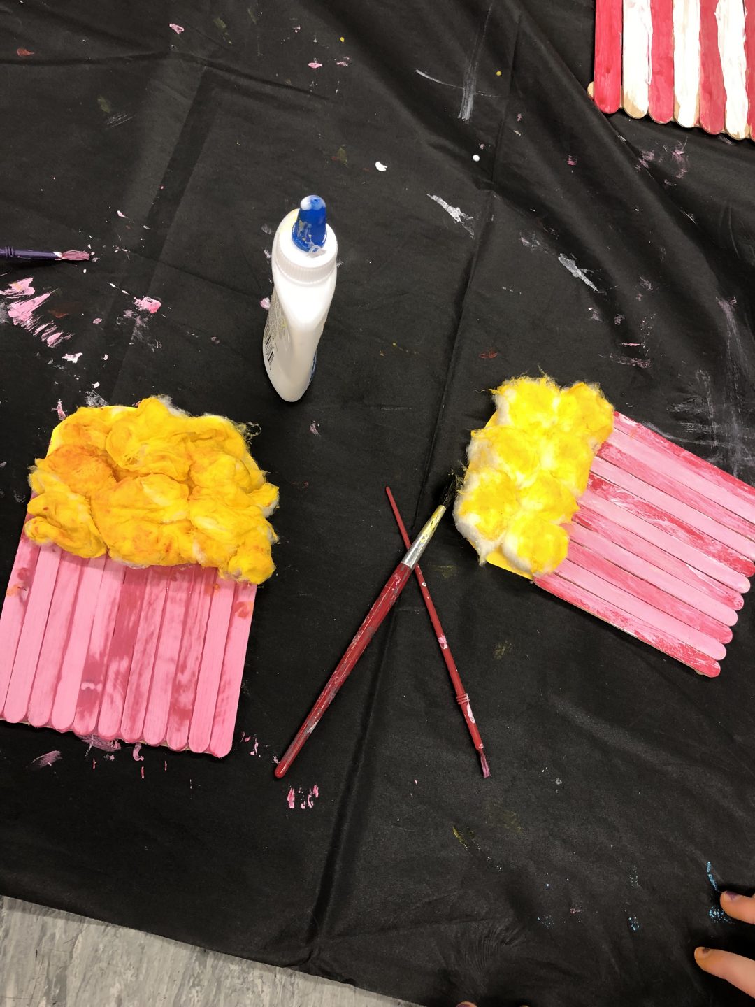 Popcorn Craft For Kids - Keep Calm And Mommy On