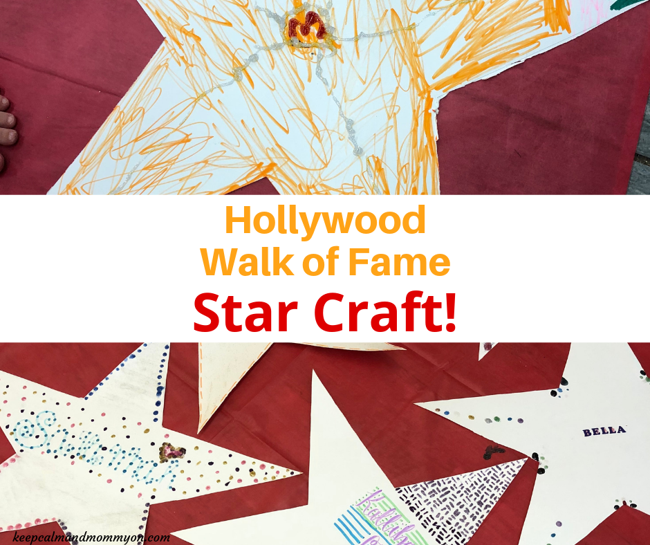 Hollywood Walk of Fame Star Craft - Keep Calm And Mommy On
