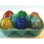 How to Make Glitter Easter Eggs - Keep Calm And Mommy On