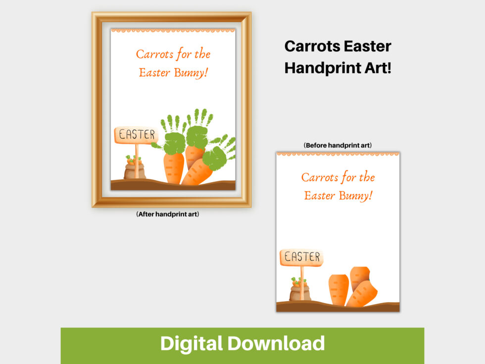 Easter Handprint Art Bundle for Toddlers! - Keep Calm And Mommy On