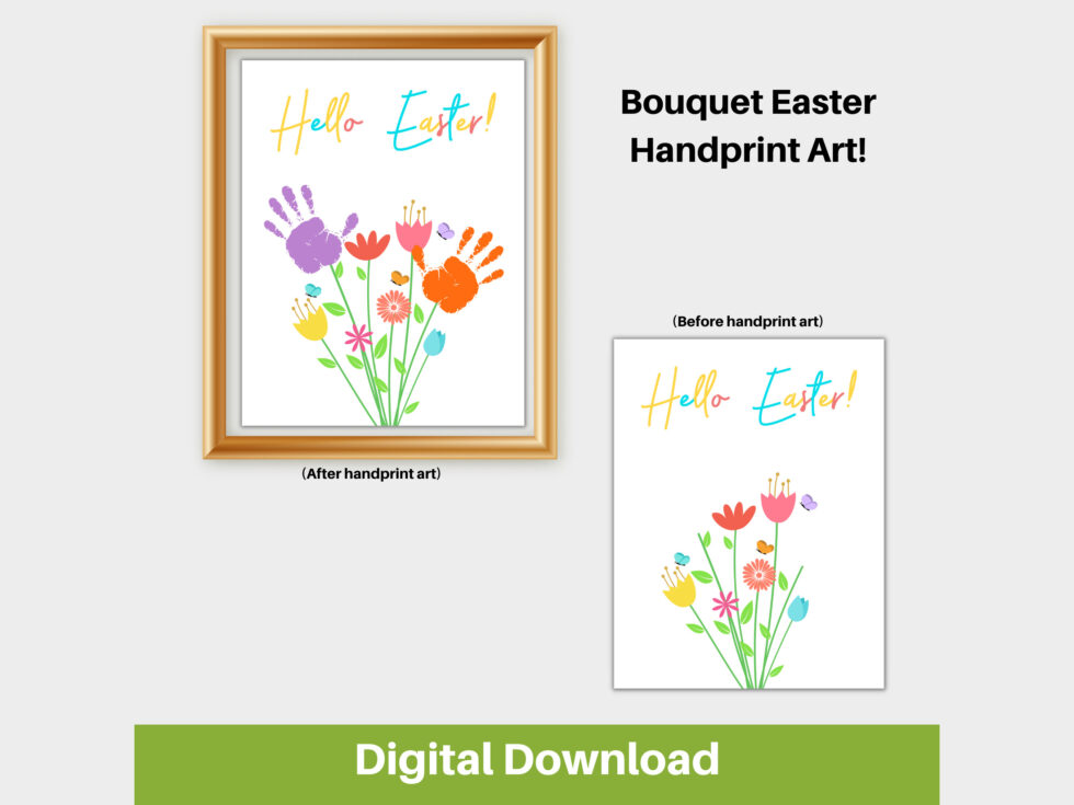 Easter Handprint Art Bundle for Toddlers! - Keep Calm And Mommy On